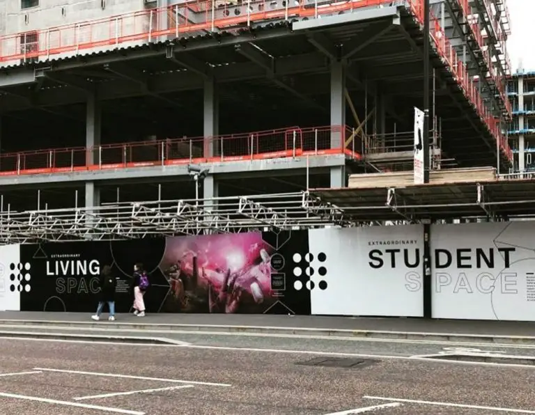 Circle Square Development Oxford Road Artwork - e-architect