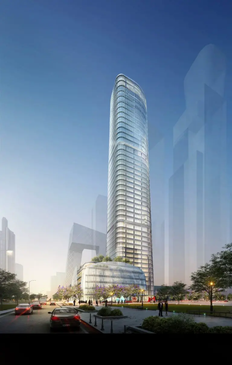 Sunshine Insurance Financial Center Building - e-architect