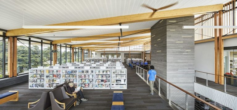 Half Moon Bay Library in California, USA – e-architect