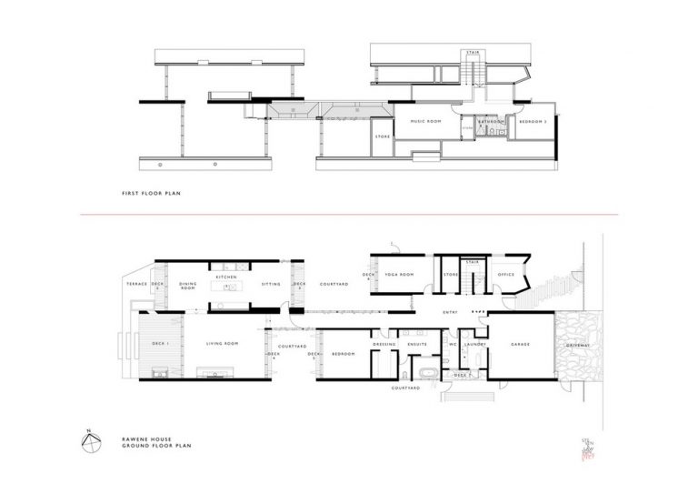 Rawene House in Auckland, New Zealand - e-architect