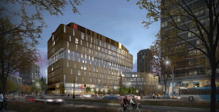 Markham Centre Campus York building - e-architect