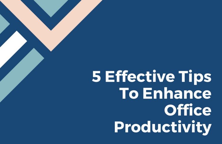 5 effective tips to enhance office productivity – e-architect