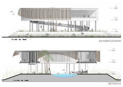 Al Wathba Wetland Reserve visitor center - e-architect