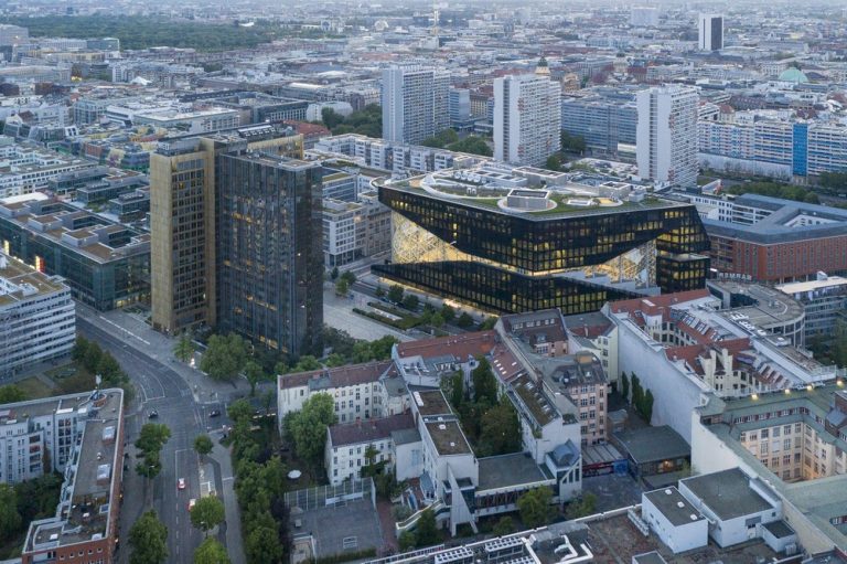 Axel Springer Building Berlin office work space - e-architect