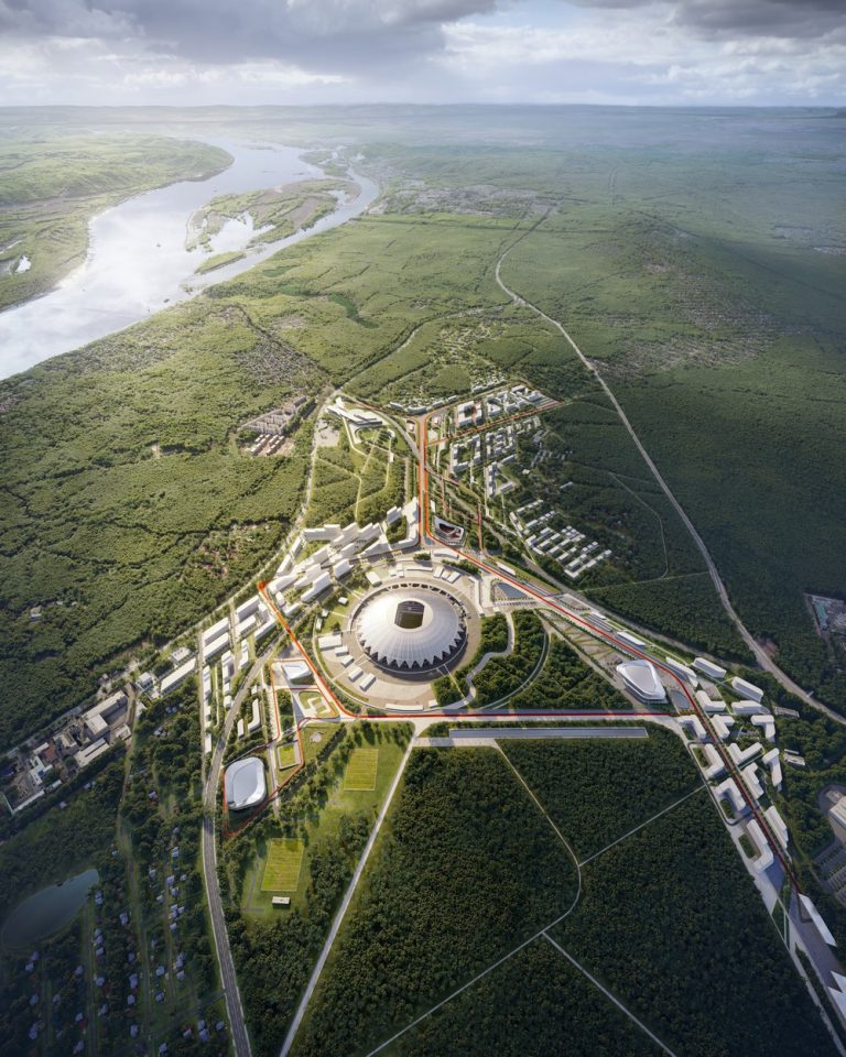 Samara Arena Stadium Masterplan Winner - e-architect