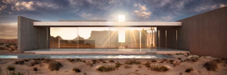 Phoenix House, Arizona modern home - e-architect