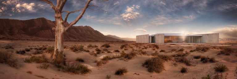 Phoenix House, Arizona modern home - e-architect
