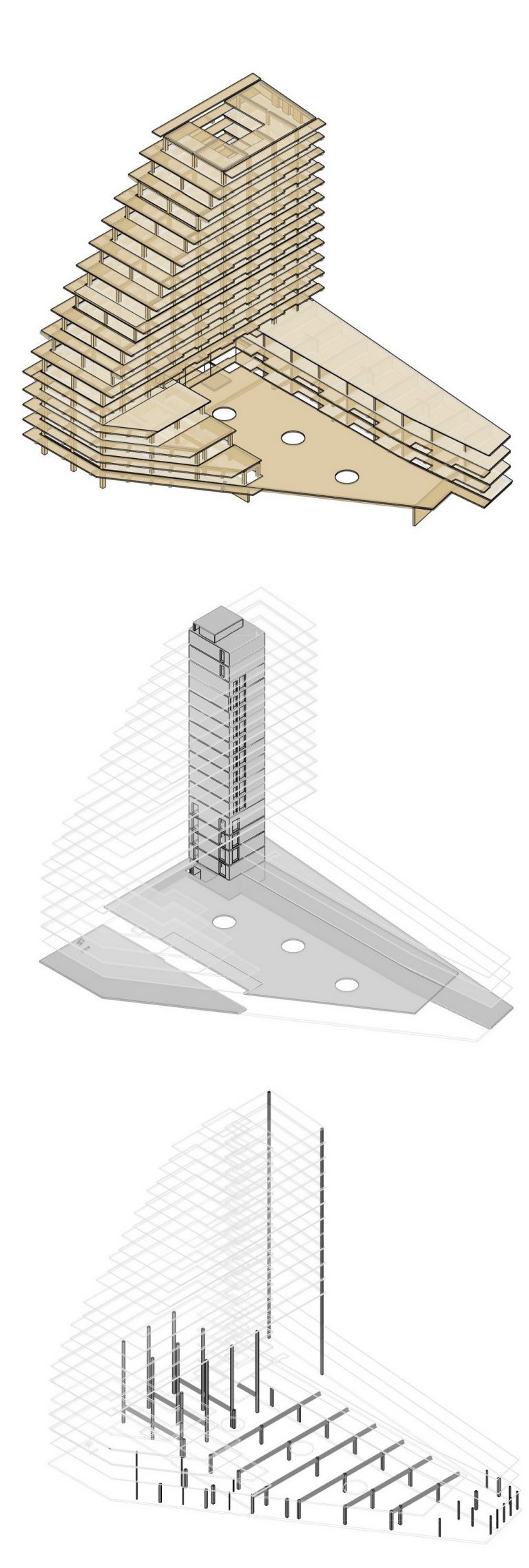 SAWA wooden building, Lloydquarter Rotterdam timber tower - e-architect