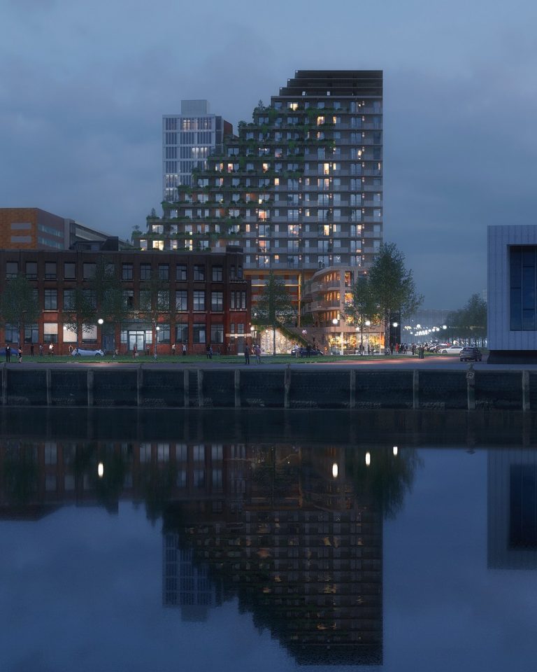 SAWA wooden building, Lloydquarter Rotterdam timber tower - e-architect