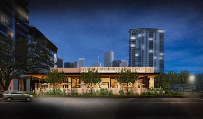 Flora Restaurant, Houston Buffalo Bayou Park, Texas - e-architect