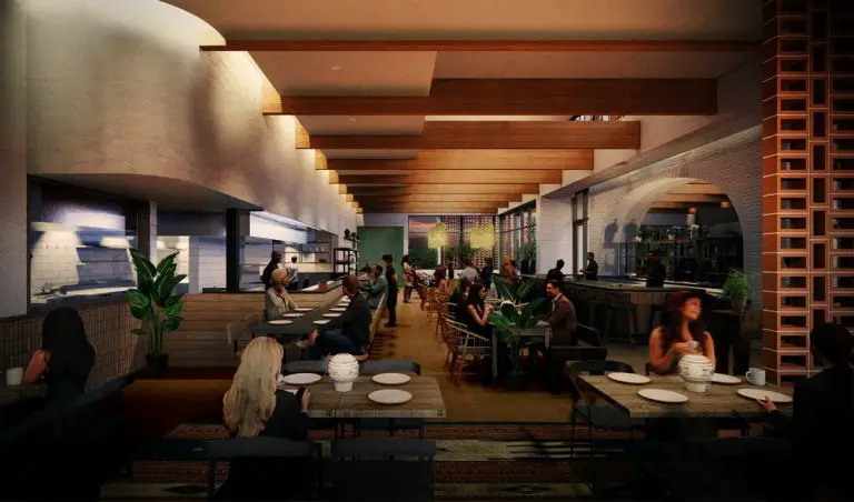 Flora Restaurant, Houston Buffalo Bayou Park, Texas - e-architect