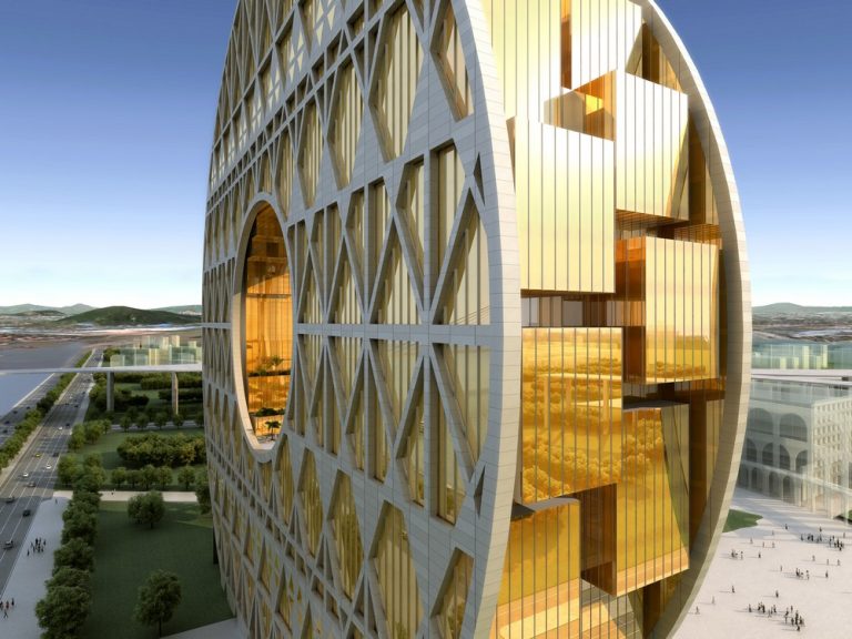 Guangzhou Circle Guangdong offices - e-architect