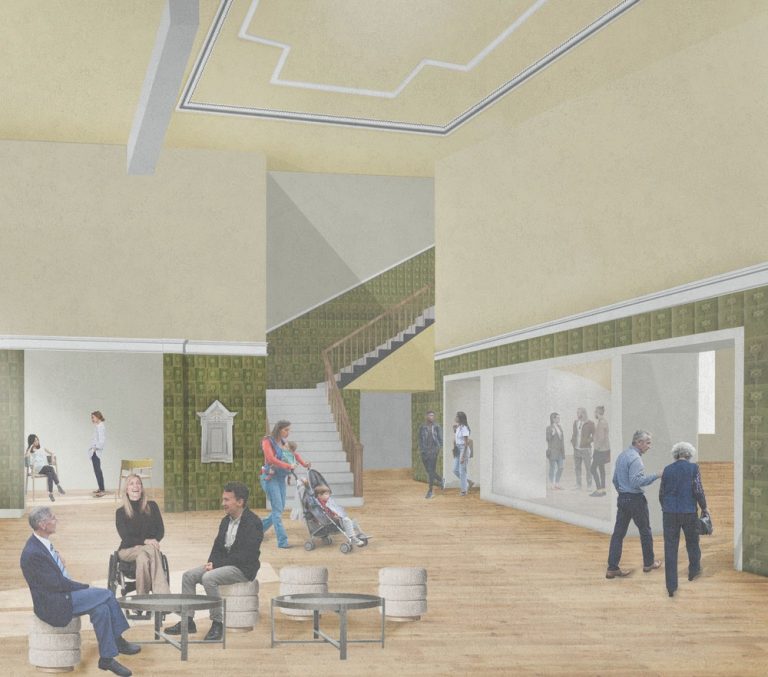 Langside Halls Queen's Park Glasgow building - e-architect