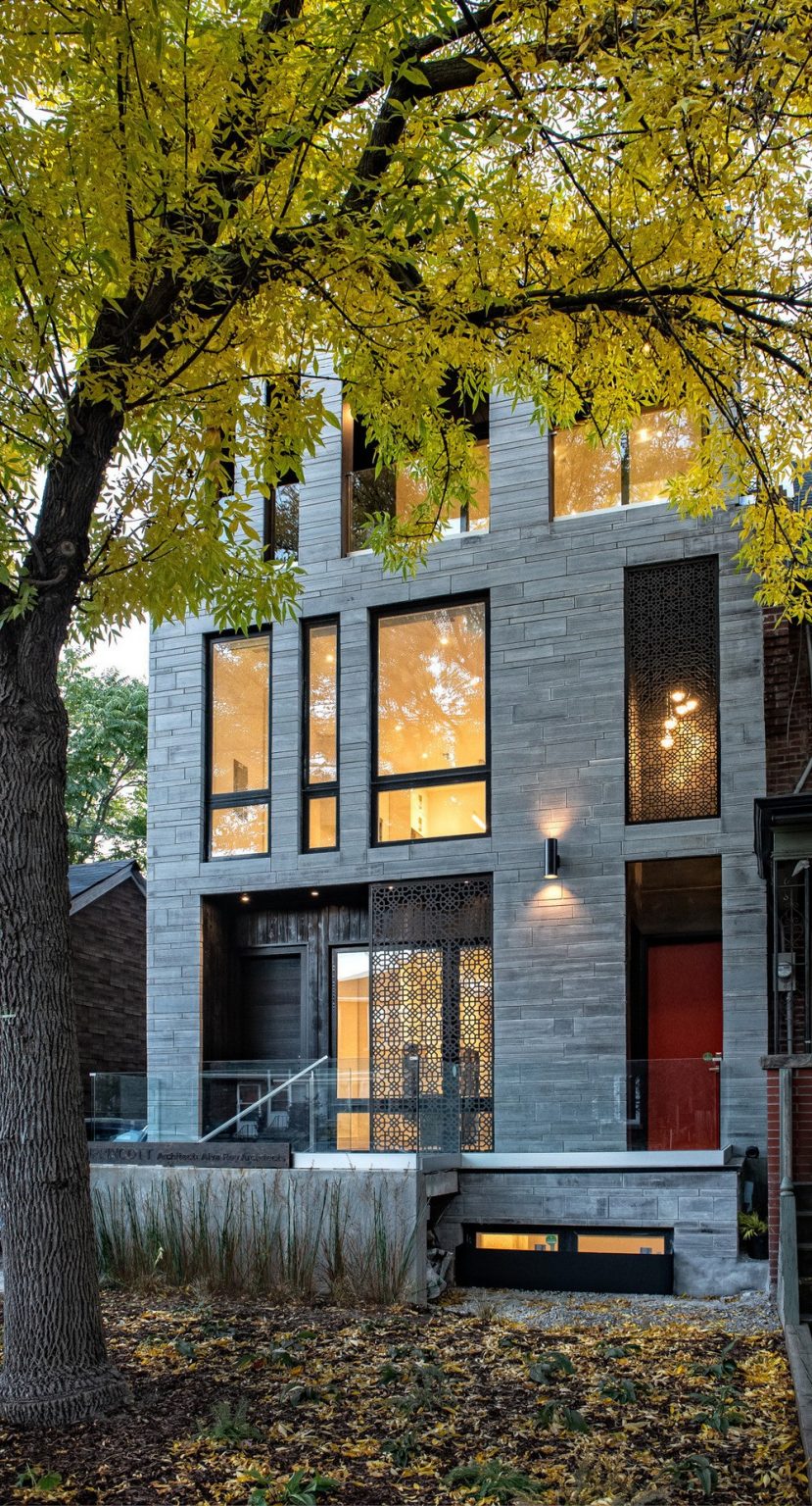 Toronto property designs, Ontario houses - e-architect