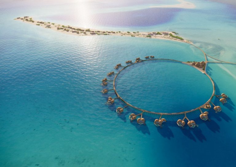 Trojena Ski Village NEOM mountain resort design - e-architect