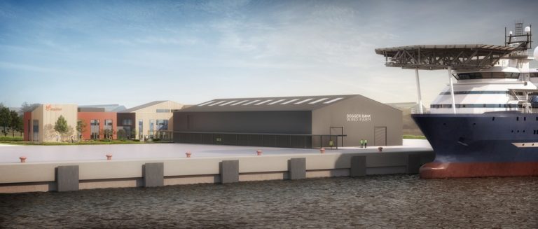 Dogger Bank Wind Farm O&M Base, Newcastle - e-architect