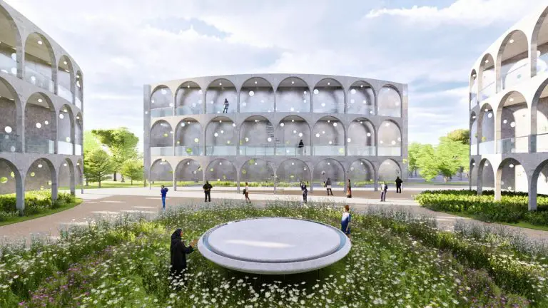 Preston Mosque Design by AIDIA STUDIO - e-architect