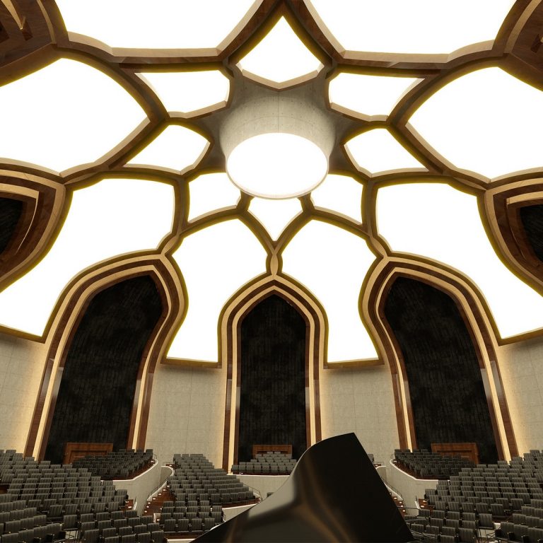 Lotus Amphitheater Iran: Peyman Kiani Architects - e-architect