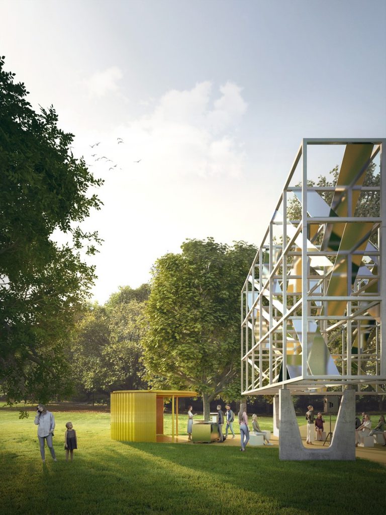 MPavilion 2021 design by MAP Studio - e-architect