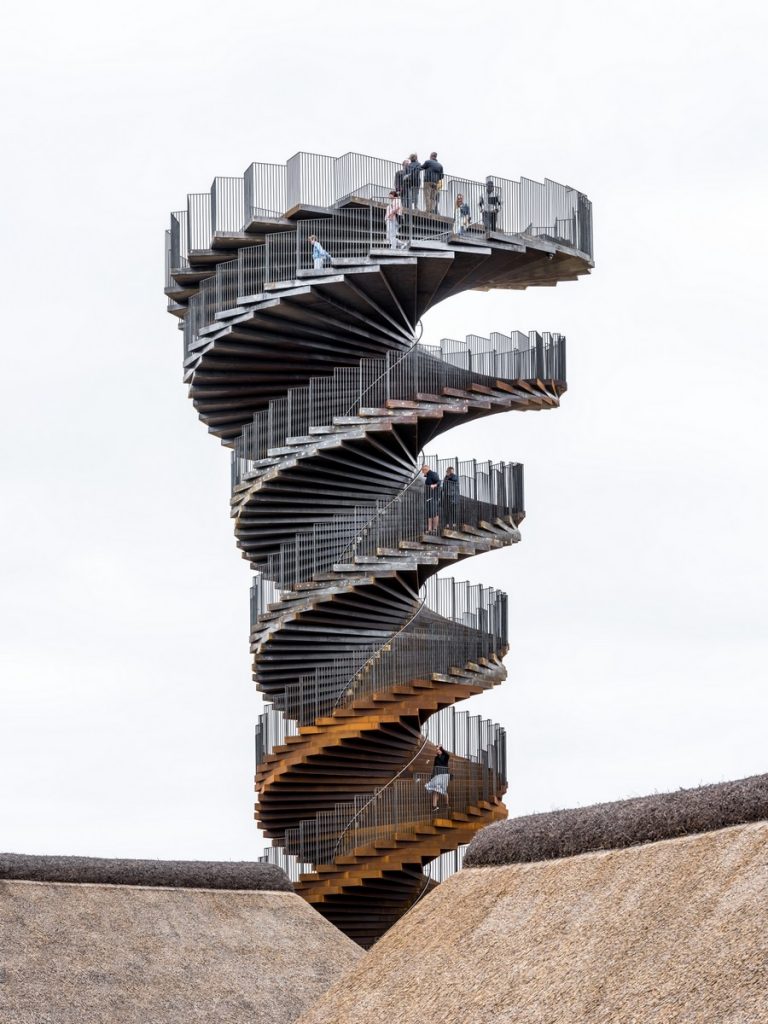 Marsk Tower in Hjemsted, Denmark, by BIG - e-architect