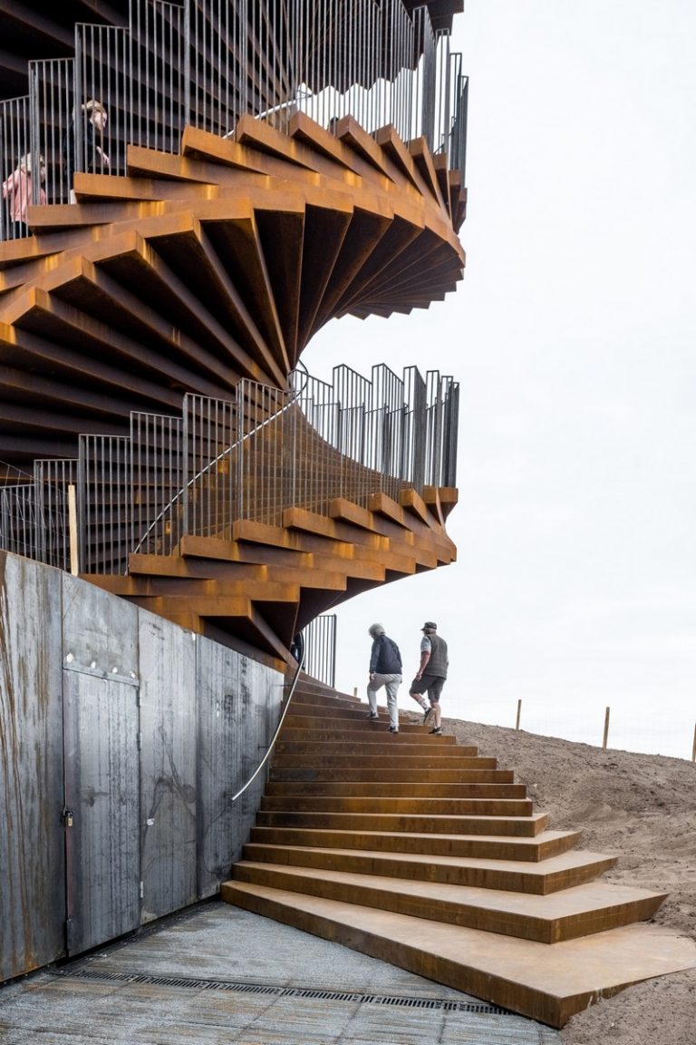 Marsk Tower in Hjemsted, Denmark, by BIG - e-architect