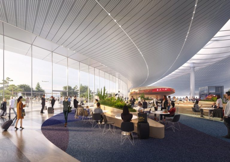 Chongqing Jiangbei International Terminal 3B - e-architect