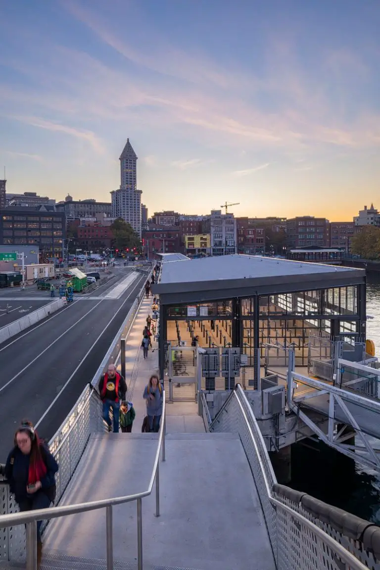 Colman Dock Water Taxi and Ferry Facility Seattle - e-architect