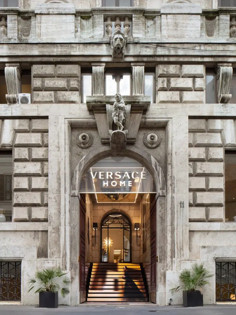 Versace Home flagship store Milan - e-architect