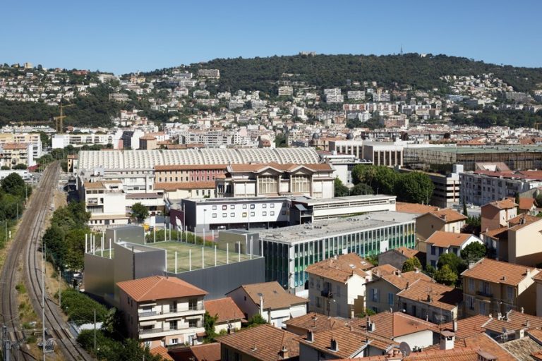 Collège Simone Veil Nice building - e-architect
