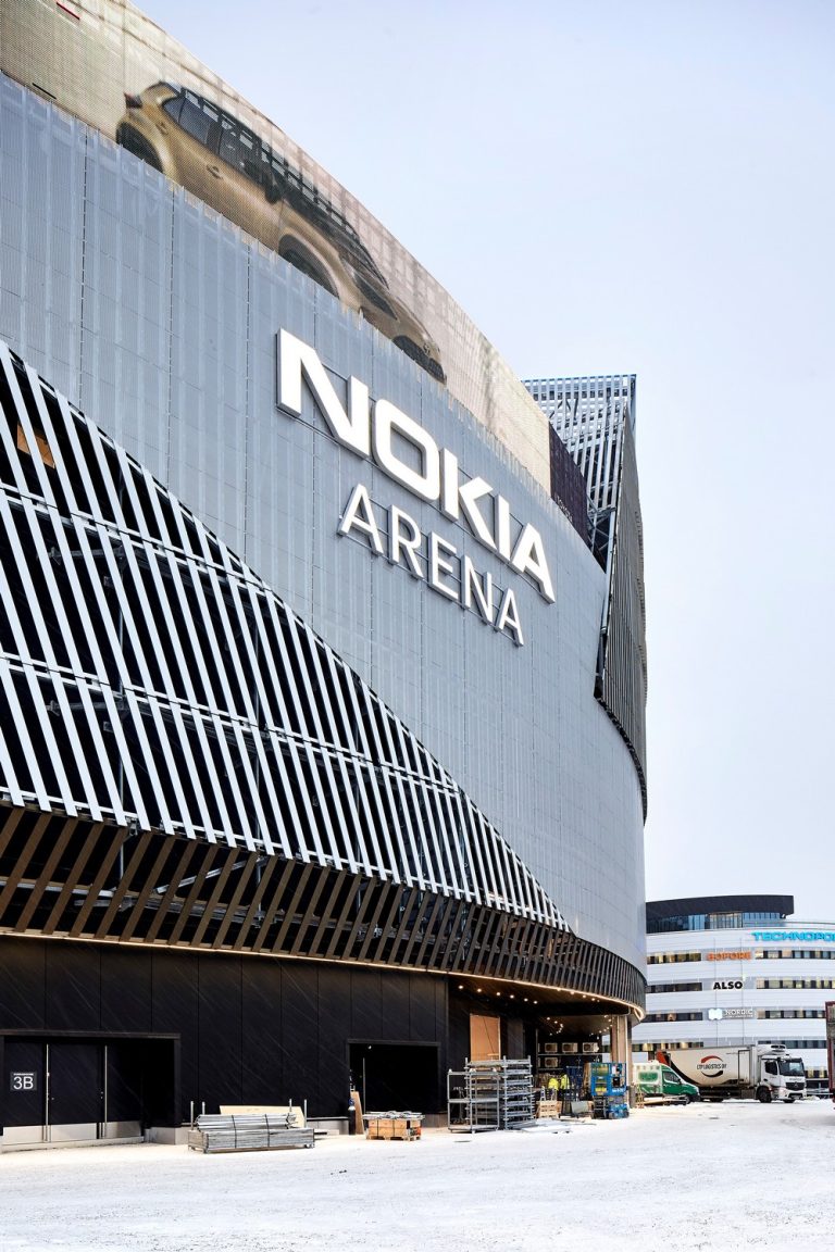Nokia Arena Tampere building by Studio Libeskind - e-architect