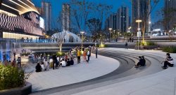 The Ring Chongqing Retail, Yubei Landscape - e-architect