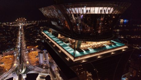 AURA SKYPOOL: world's highest 360° infinity pool - e-architect