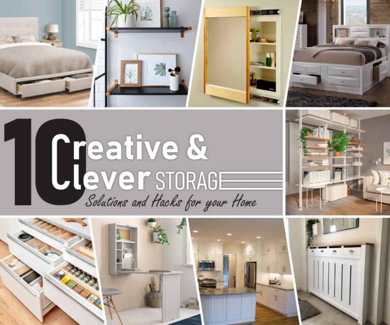 10 creative clever storage solutions and hacks for your home - e-architect