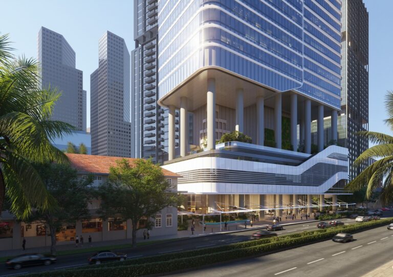 Shaw Tower Singapore building by Aedas - e-architect