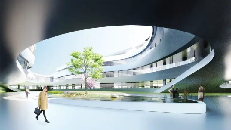 CAFA Qingdao Campus, Shandong Province - e-architect