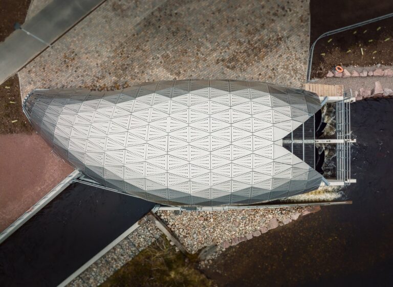 Hydro Ness, Inverness building design, Archimedes screws - e-architect