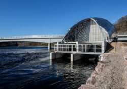 Hydro Ness, Inverness building design, Archimedes screws - e-architect