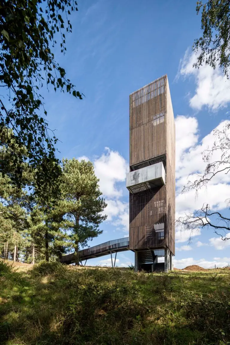 Sutton Hoo Buildings, Woodbridge, Suffolk Tower - e-architect