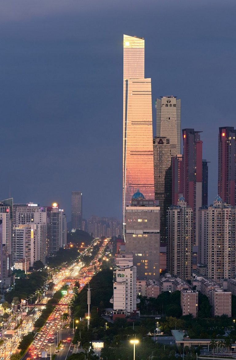 Guangxi China Resources Tower Nanning - e-architect