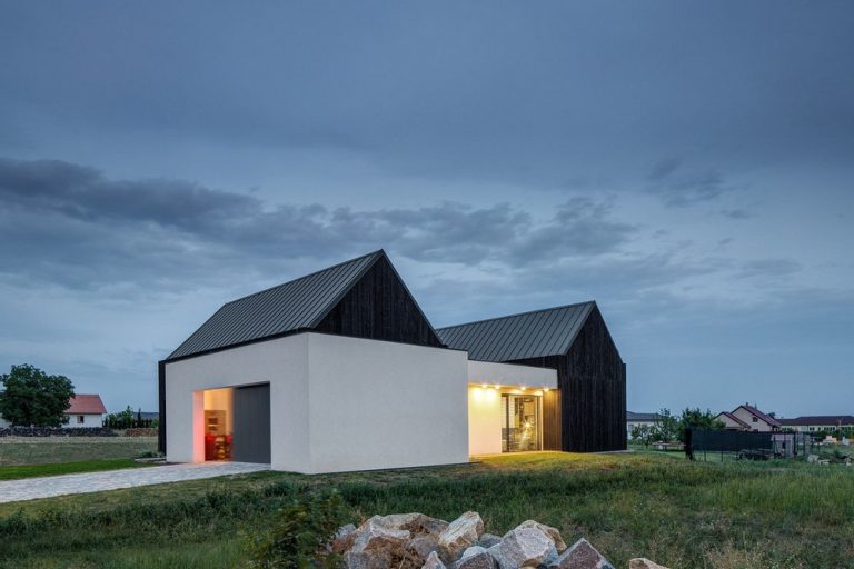 Two Towers, Czech Republic Atrium House - e-architect