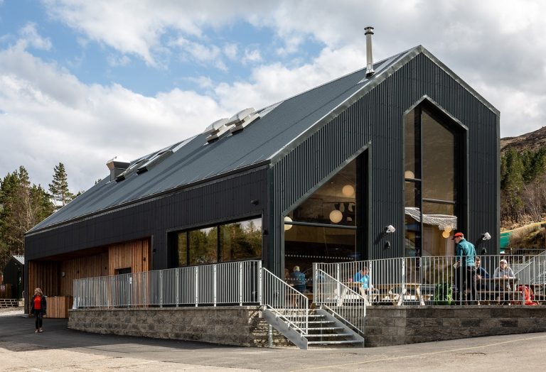 Glencoe Base Station building design, Scottish Highlands - e-architect