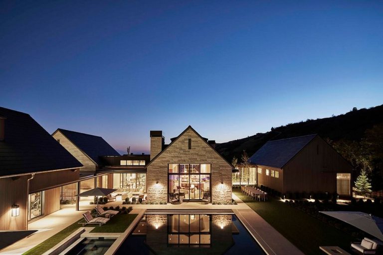 Three Falls Home, Alpine, Utah property - e-architect