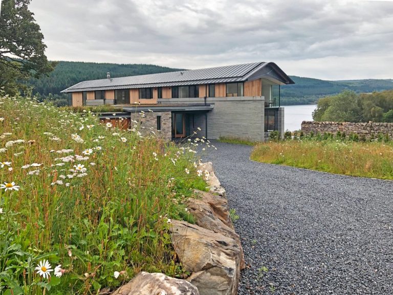 Loch Tummel House, Schiehallion, Scotland - e-architect