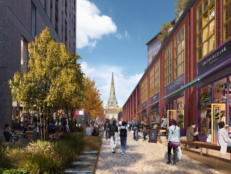 Smithfield Birmingham regeneration news - e-architect