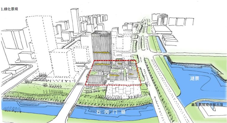 Shanghai Jiading Financial Center Project, China - e-architect