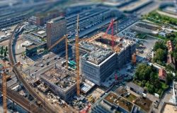 How do cranes work in construction guide - e-architect