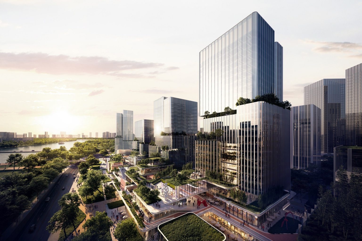 Mianyang Science and Technology City Building - e-architect