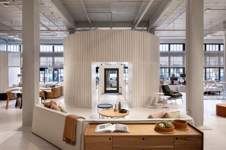 Blu Dot Showroom, Portland, Oregon - e-architect