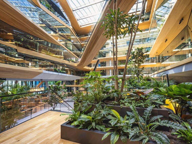 Booking.com Amsterdam workplace building - e-architect