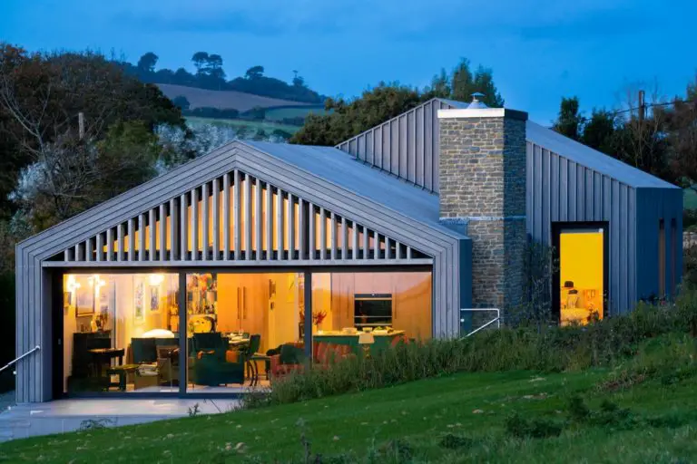 Modern Barn, Dorset, southwest England - e-architect